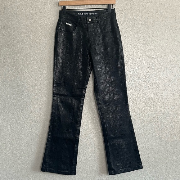 RVT | Pants & Jumpsuits | Vntg Y2k Rvt Serve Piping Hot Sz 9 Boot Cut ...